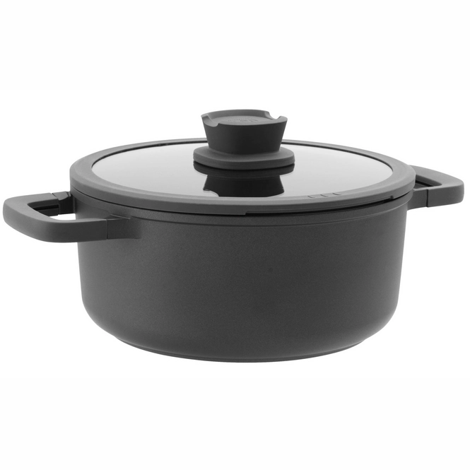 Cooking Pot BergHOFF Leo Line Cast Alu with Lid 24 x 11 cm | Cookwarestore