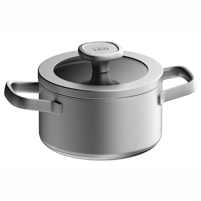 Kookpot BergHOFF Leo Recycled met Deksel 16 cm Graphite | Kookexpert