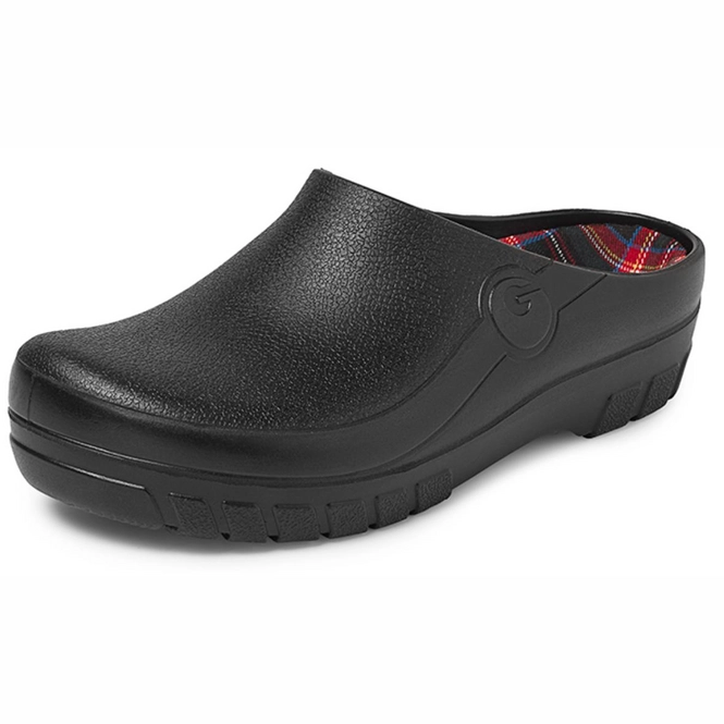 Tuinklomp Gevavi Gardy Open Zwart | Klompenexpert