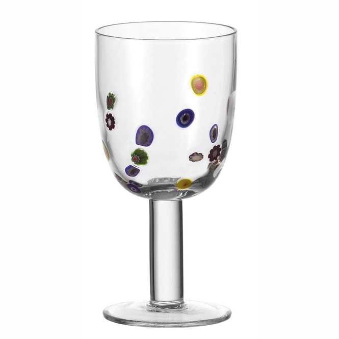 Red Wine Glass Leonardo Millefiori (6 pcs) | Cookwarestore