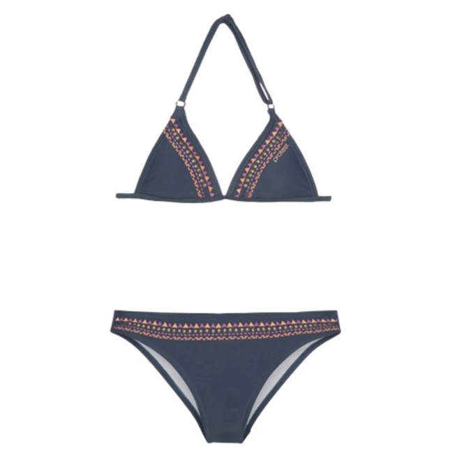 Bikini Protest Girls Rifka Jr Triangle Deep Seablue | Outdoorsupply