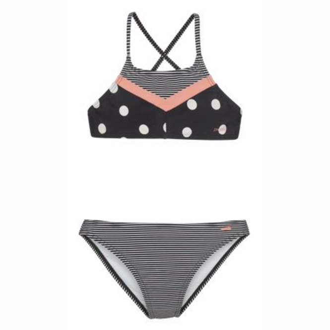 Bikini Protest Girls Tina Jr True Black | Outdoorsupply