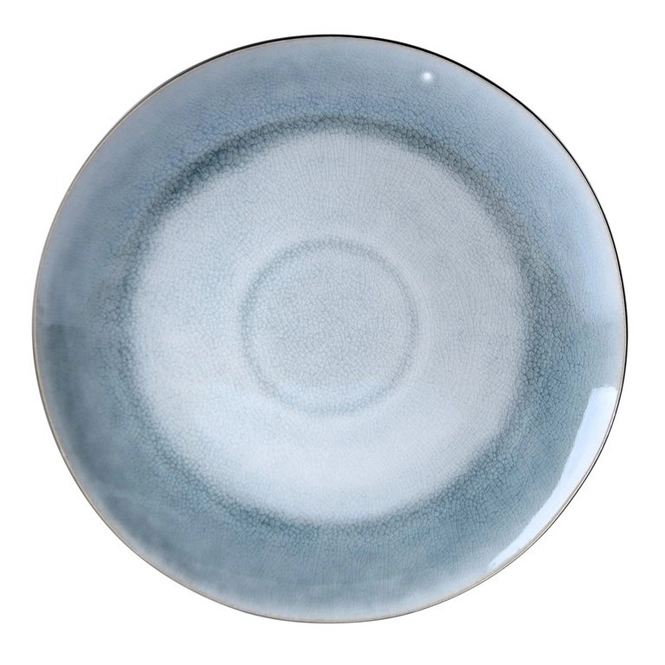 Assiette Creuse Gastro Ronde Grey Blue 32 cm | Cuisineetcocotte