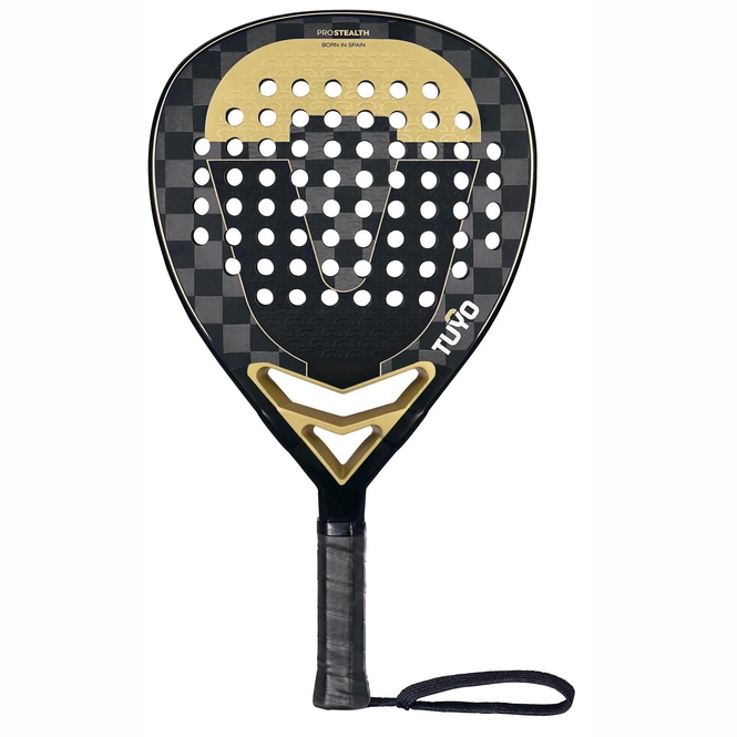 Padel Racket Tuyo Gold Stealth Pro | Tennisplanet.nl