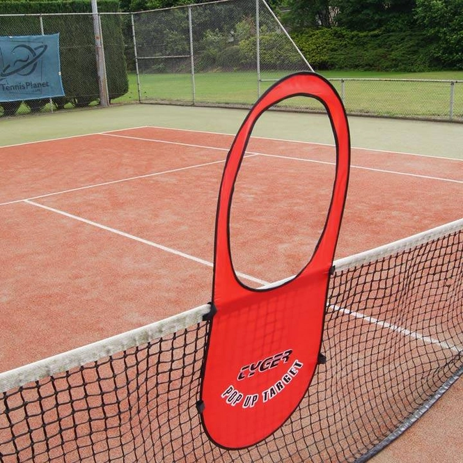 Tennis Target Tyger Pop-Up Red | Tennisplanet.co.uk