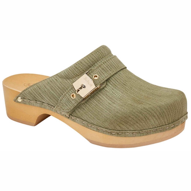Sabots Scholl Women Pescura Clog 50 Light Green | Fashionchaussures