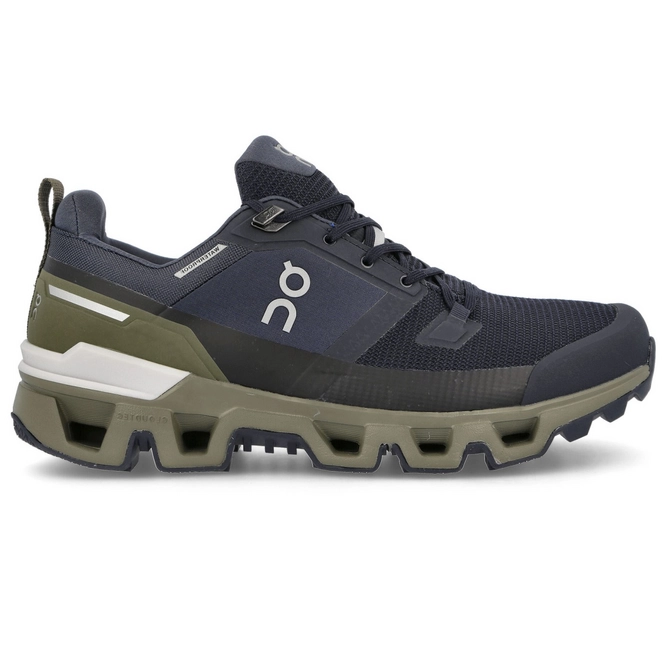 Hiking Shoes On Running Men Cloudwander Waterproof Midnight Olive ...
