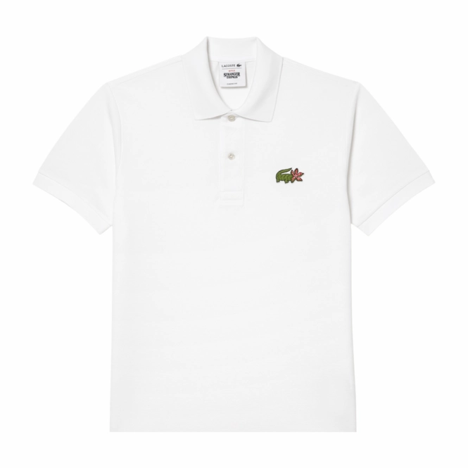 Polo Lacoste X Netflix Men Ph7057 White Stranger Things Outdoorsupply