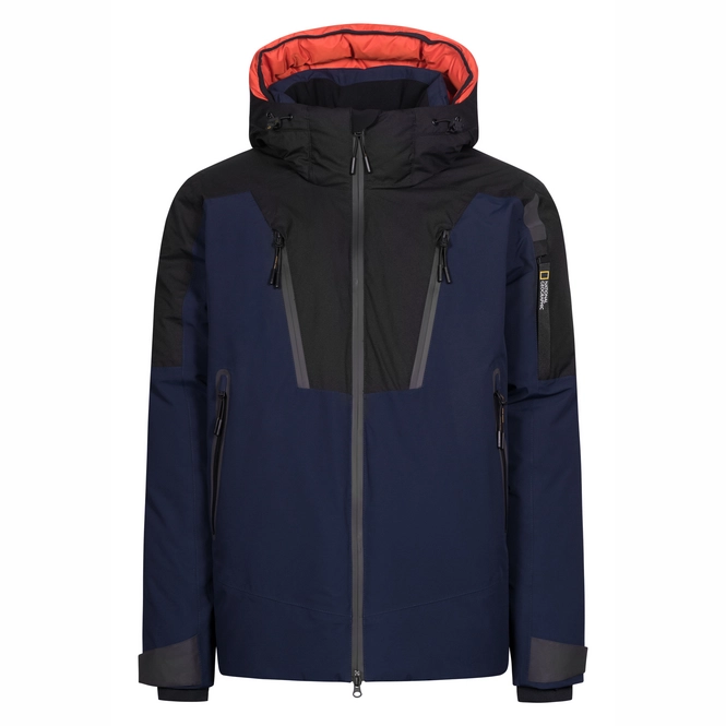 Jas National Geographic Men Iconic Explorer Jacket Navy | Outdoorsupply