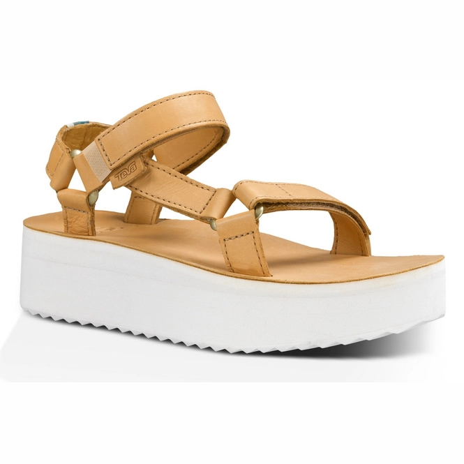 Teva Women Flatform Universal Crafted Tan | Onlybrands