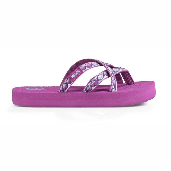 Slipper Teva Children Olowahu Zaro Purple | Outdoorsupply