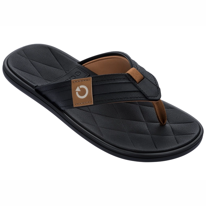 Slipper Cartago Men Malta Black Brown | Schoenfashion