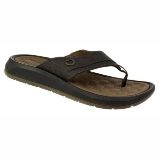 Slipper Cartago Men Santorini Brown | Schoenfashion
