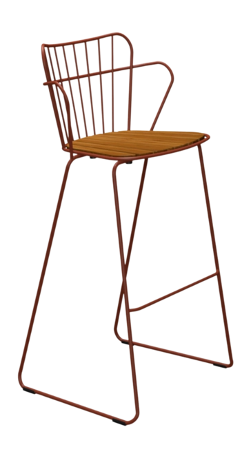 Barstoel Houe Paon Bar Chair Paprika | Tuinkussenstore