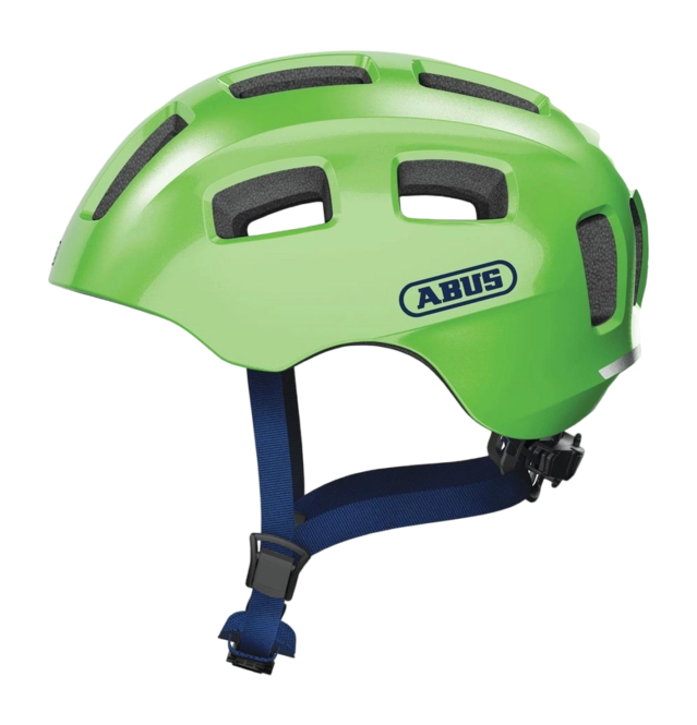 Helm Abus Kids Youn-I 2.0 Sparkling Green | Kinderhelmen.com