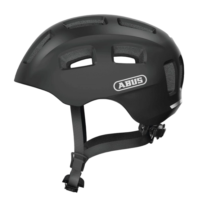 Helm Abus Kids Youn-I 2.0 Velvet Black | Kinderhelmen.com