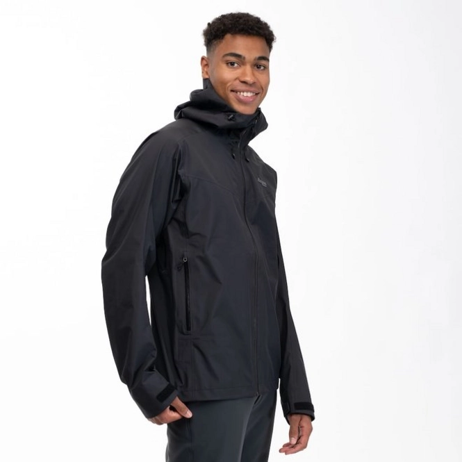 Jas Bergans Men Skar Light 3L Shell Dark Jade Green/Navy Blue ...