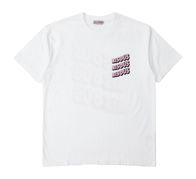 T-Shirt Bisous Men Sonics White | Sneaker District