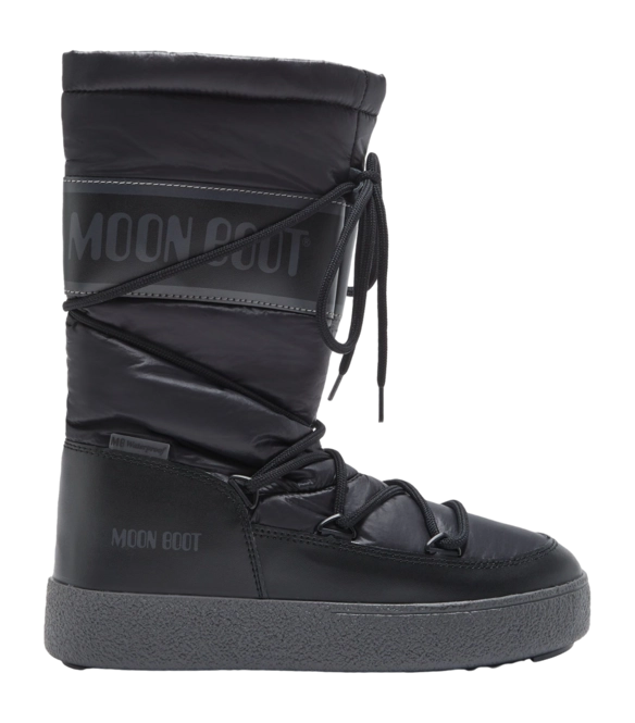 Snowboot Moon Boot Women Ltrack High Nylon WP Black | Snowbootsexpert