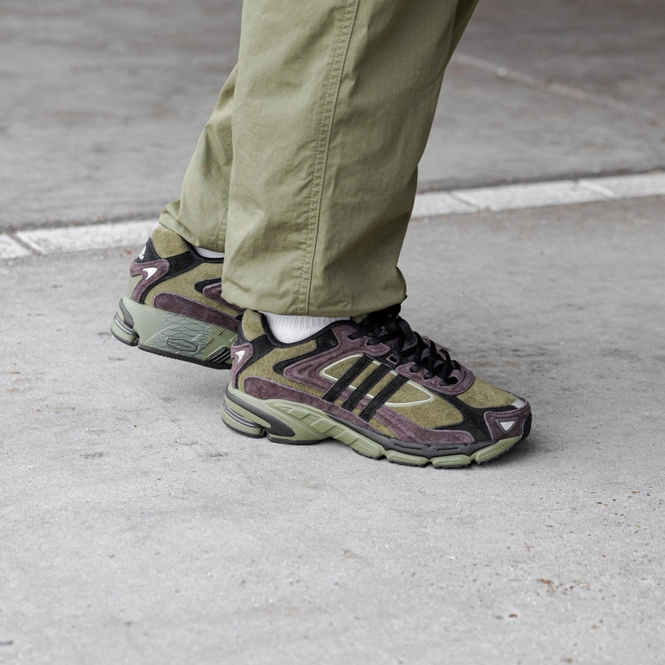 adidas Response CL Focus Olive/Core Black/Dark Brown | Sneaker District