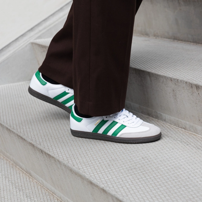 adidas Samba OG Footwear White/Green/Supplier Colour | Sneaker District FR