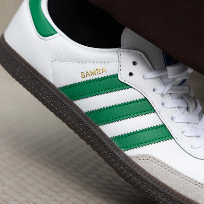 adidas Samba OG Footwear White/Green/Supplier Colour | Sneaker District DE