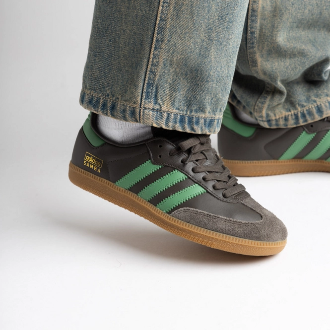 adidas Samba OG Shadow Olive/Preloved Green/Gum | Sneaker District COM