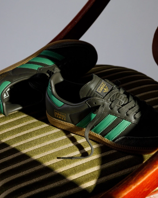 adidas Samba OG Shadow Olive/Preloved Green/Gum | Sneaker District