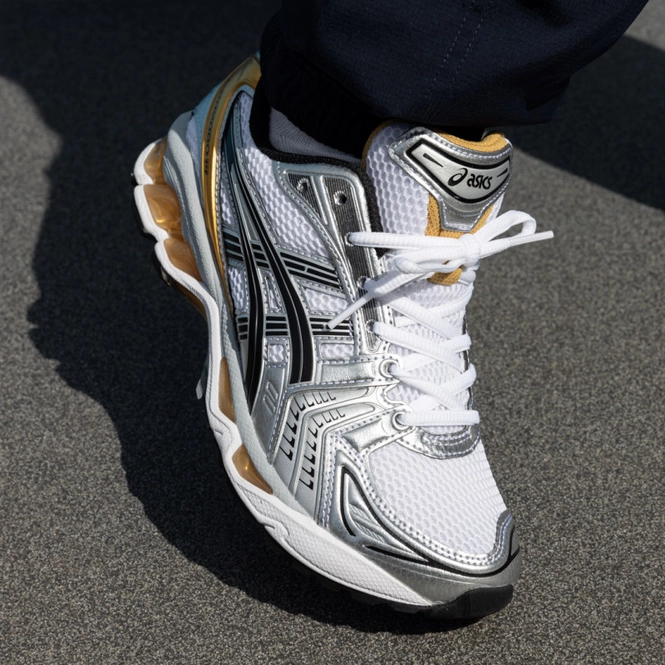 ASICS GEL-Kayano 14 White/Pure Gold | Sneaker District COM