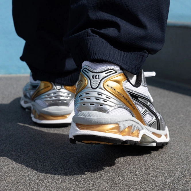 Asics GEL-Kayano 14 White / Pure Gold | Sneaker District