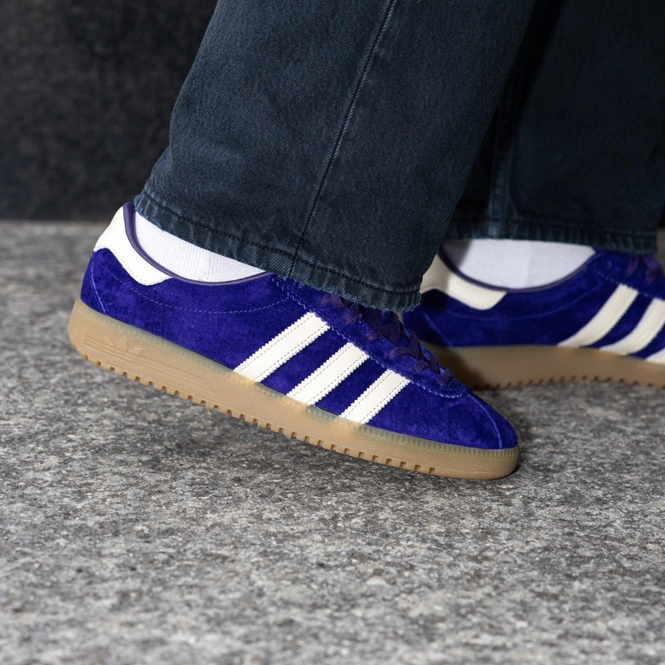 adidas Bermuda Collegiate Purple/Cream White/Dark Purple | Sneaker ...