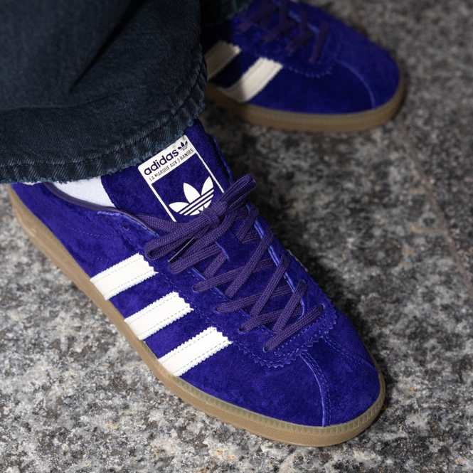 adidas Bermuda Collegiate Purple/Cream White/Dark Purple | Sneaker ...