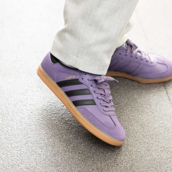 adidas Samba OG Shadow Violet / Carbon / Cloud White | Sneaker District COM