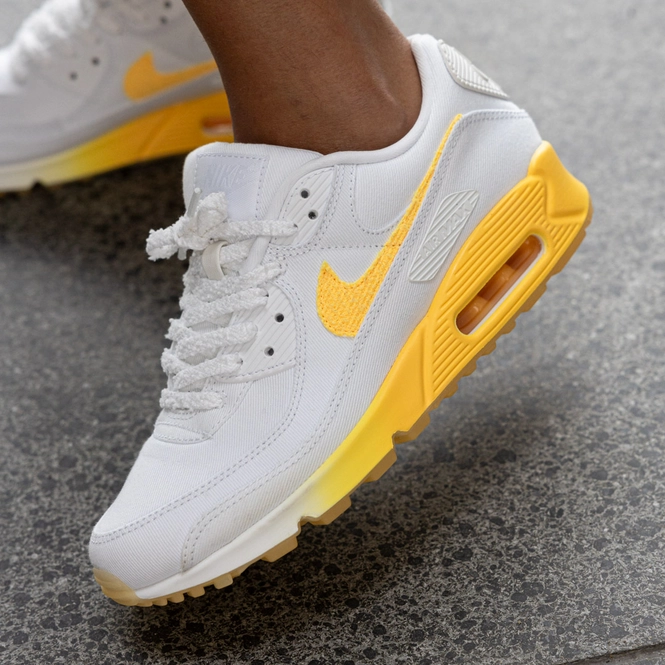 Nike Air Max 90 SE White/Alabaster/Sail/Citron Pulse | Sneaker District