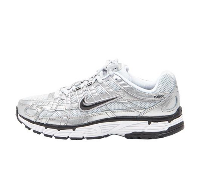 Nike P-6000 White/Metallic Silver/Pure Platinum/Black | Sneaker District