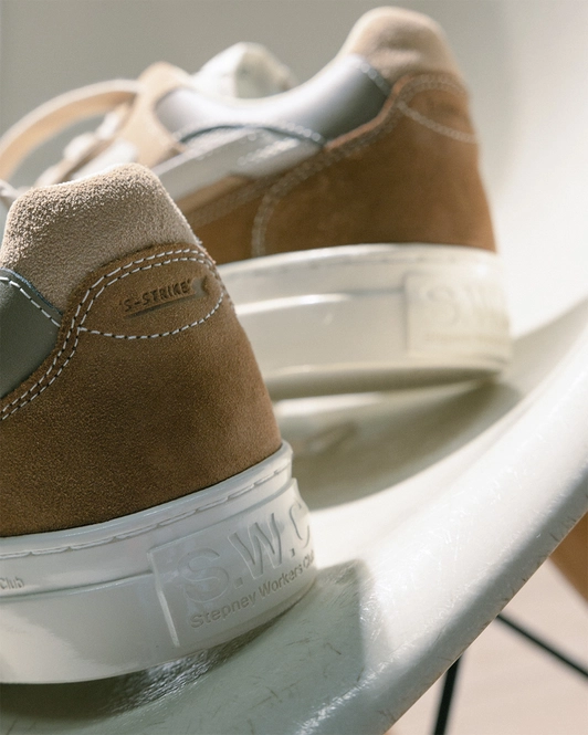 Stepney Workers Club Pearl S-Strike Suede Mix Bark | Sneaker District