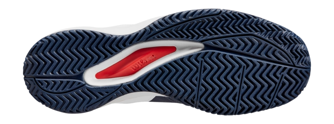 Chaussures de Tennis Wilson Men Rush Pro Ace Navy Blazer White Wilson ...