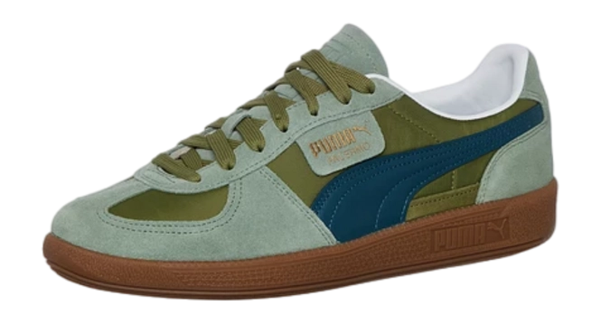 PUMA Men Palermo OG Olive Green Eucalyptus Ocean Tropic | SneakerBAAS