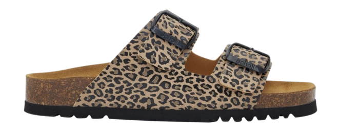 Tongs Scholl Women Josephine Synthetic Leopard | Fashionchaussures