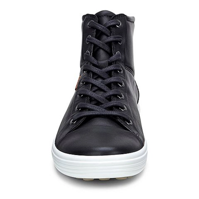 Sneaker ECCO Women Soft 7 High Top Black Droid | Schoenfashion
