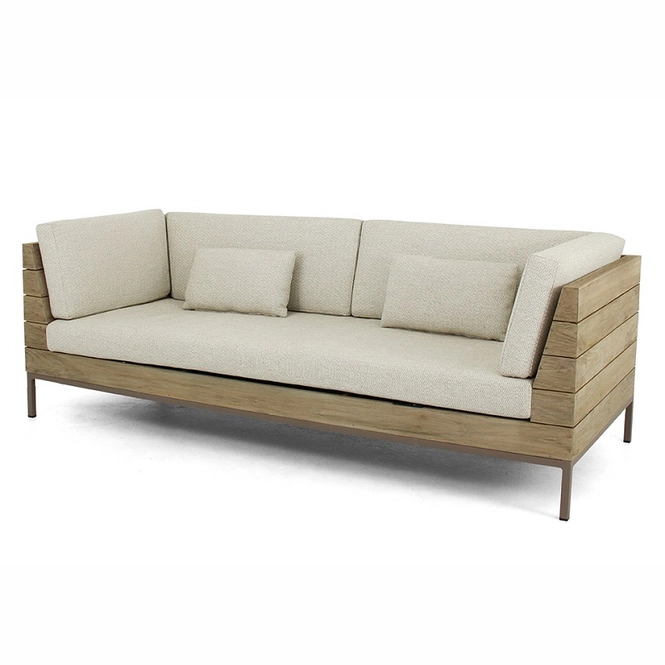 Loungebank Applebee Long Island Lounge Coastal Sofa 219 Teak Natural ...