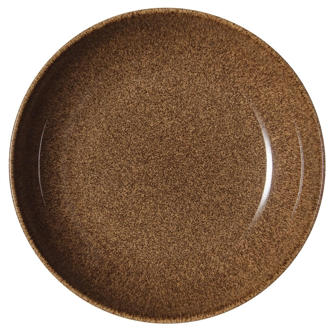 Pastateller Denby Studio Craft Chestnut 22 cm | Kochexperte