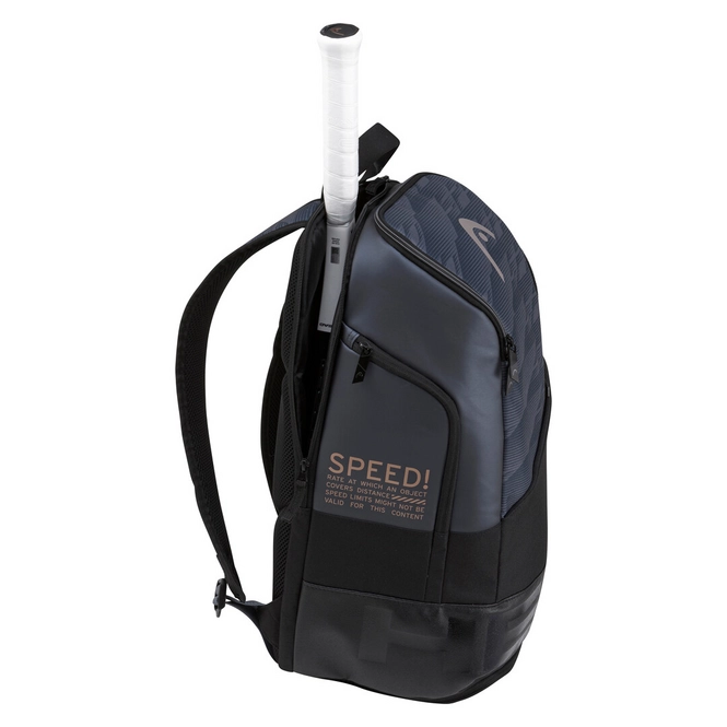 Tennisrucksack HEAD Djokovic Backpack Anthrazit Schwarz | Tennisplanet.de