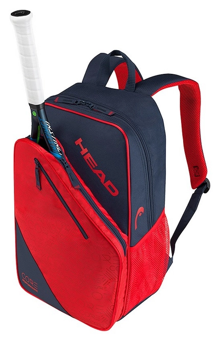 Tennisrugzak HEAD Core Backpack Navy Red | Tennisplanet.nl