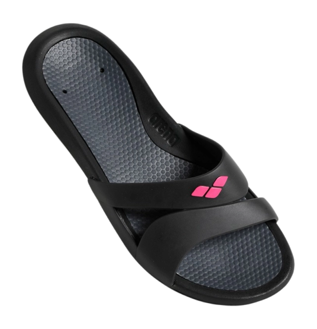 Slipper Arena Nina Damen Black Dark Grey Black | Outdoorsupply.de