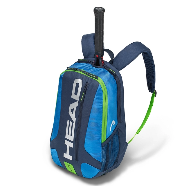 Tennis Rucksack HEAD ELITE Backpack Blue Green | Tennisplanet.co.uk