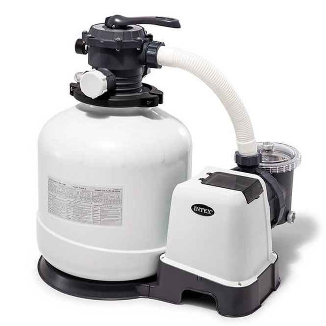 Pompe de piscine Intex Filtre à Sable (10 m3/h) | Bainetplage