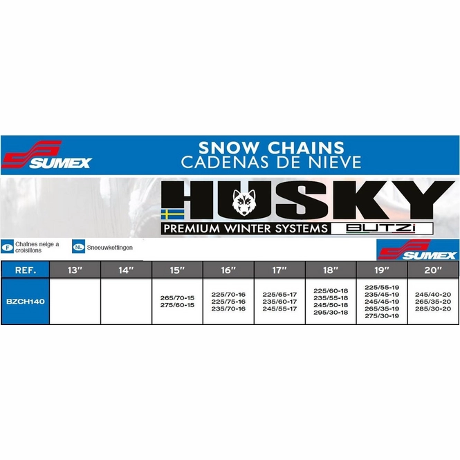 Husky Butzi 140 | Sneeuwkettingenstore