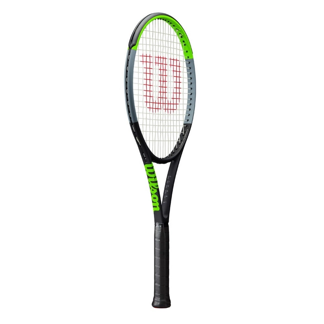 Tennis Racket Wilson Blade 100L V7.0 Charcoal Green | Tennisplanet.co.uk