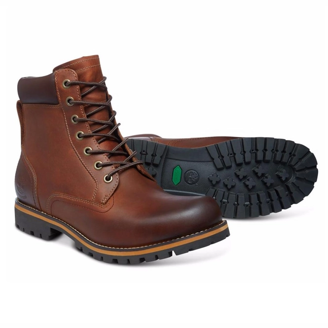Timberland Rugged 6 inch Plain Toe Mens Copper Roughcut | Schoenfashion
